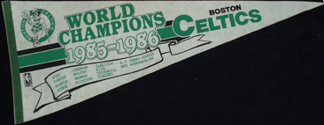 Bob Pace Boxing - 86 Celtics Pennant